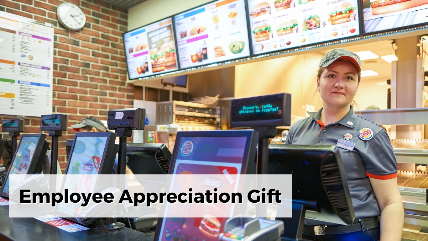 Employee Appreciation Gifts for Burger King Employee After 27 years ...